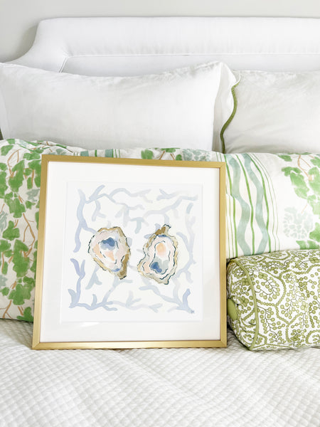 The "World is your Oyster" Watercolor Fine Art Print – Evelyn Henson