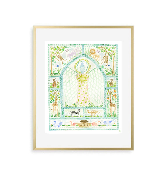 The "Angel of Courage" No. 1 Fine Art Print – Evelyn Henson