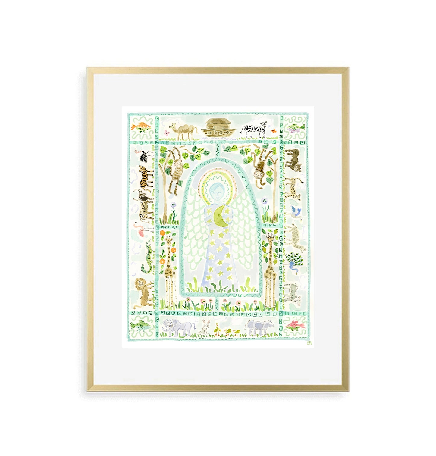 The "Angel of Courage" No. 2 Fine Art Print – Evelyn Henson