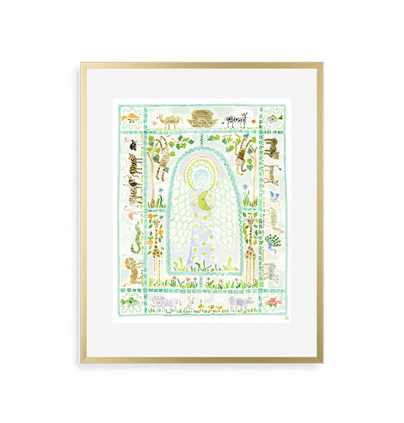 The "Angel of Courage" No. 2 Fine Art Print – Evelyn Henson