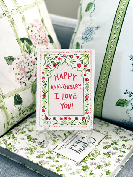 Anniversary Red Roses Card – Evelyn Henson