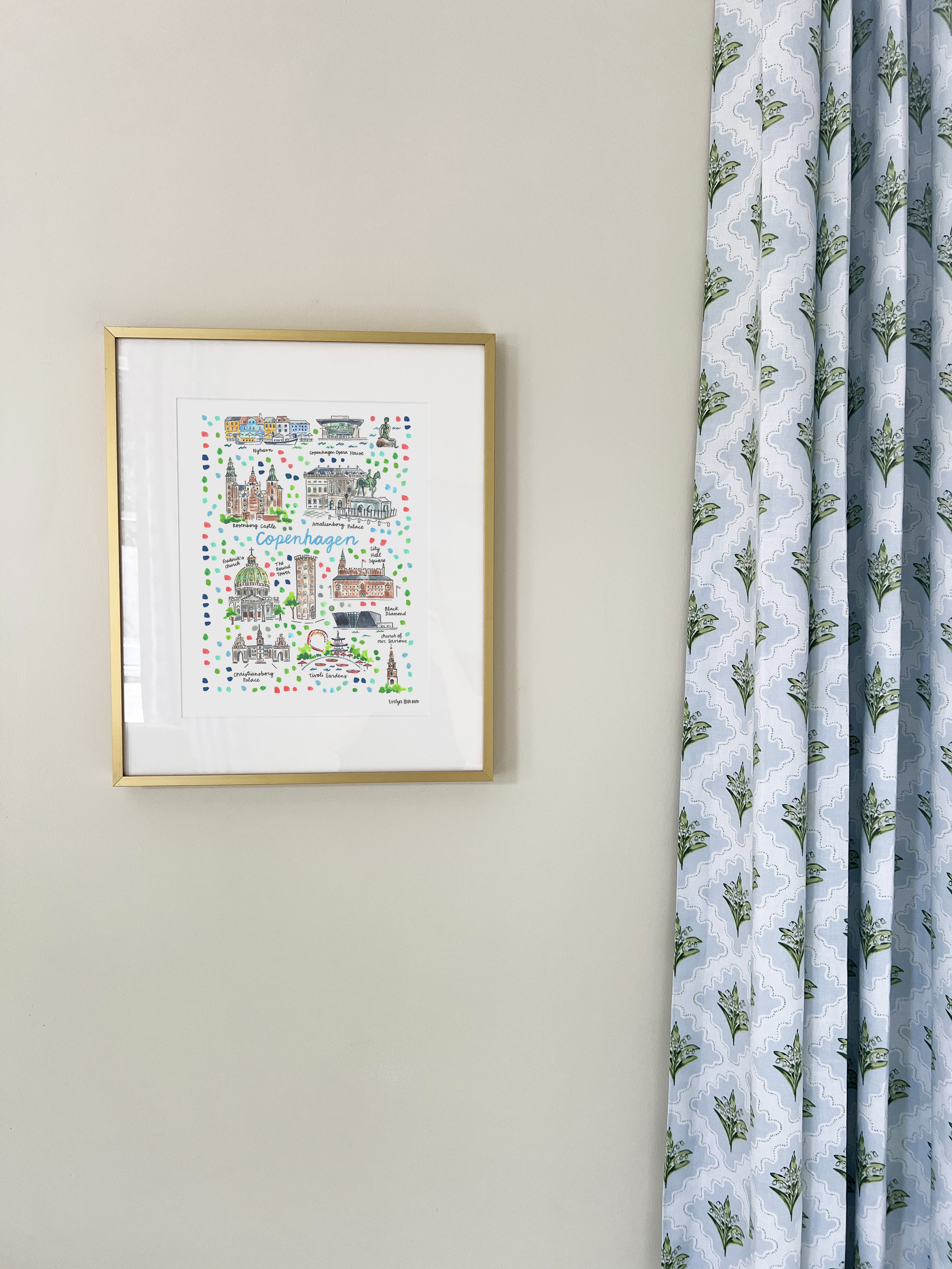 "Copenhagen" Fine Art Print – Evelyn Henson