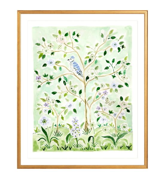 The "Branching Out No. 1" Chinoiserie Fine Art Print – Evelyn Henson