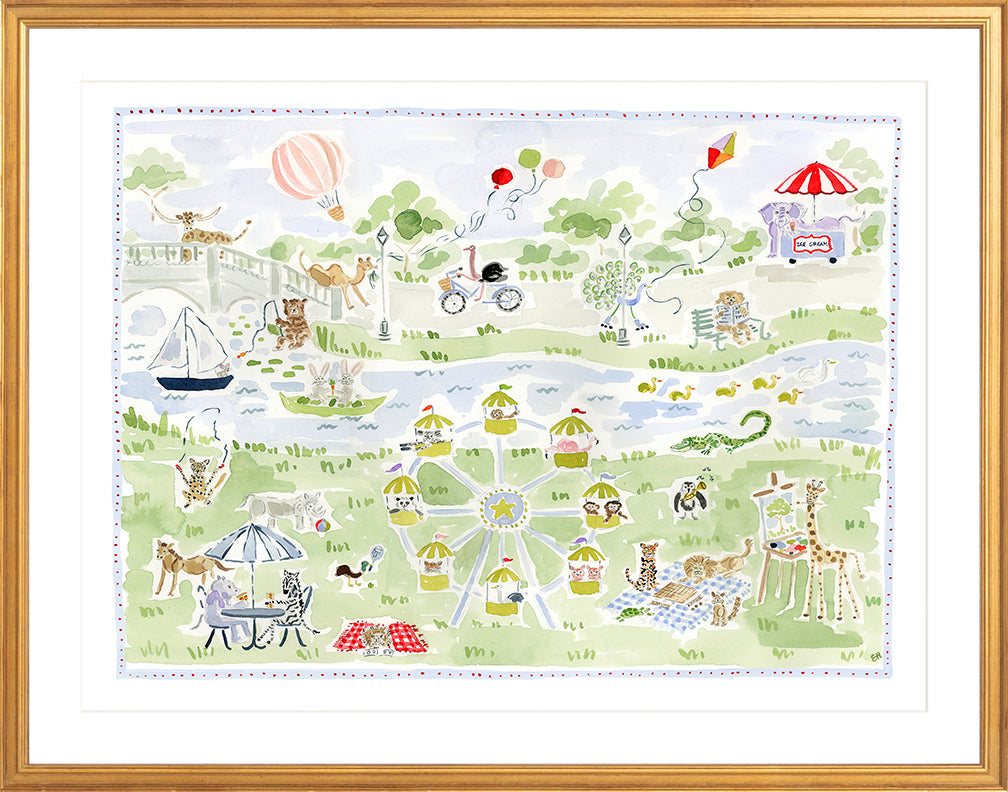 The "Kyger Park Animals" Fine Art Print – Evelyn Henson