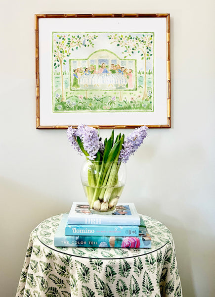 The Angels' View of the Last Supper, Fine Art Print – Evelyn Henson