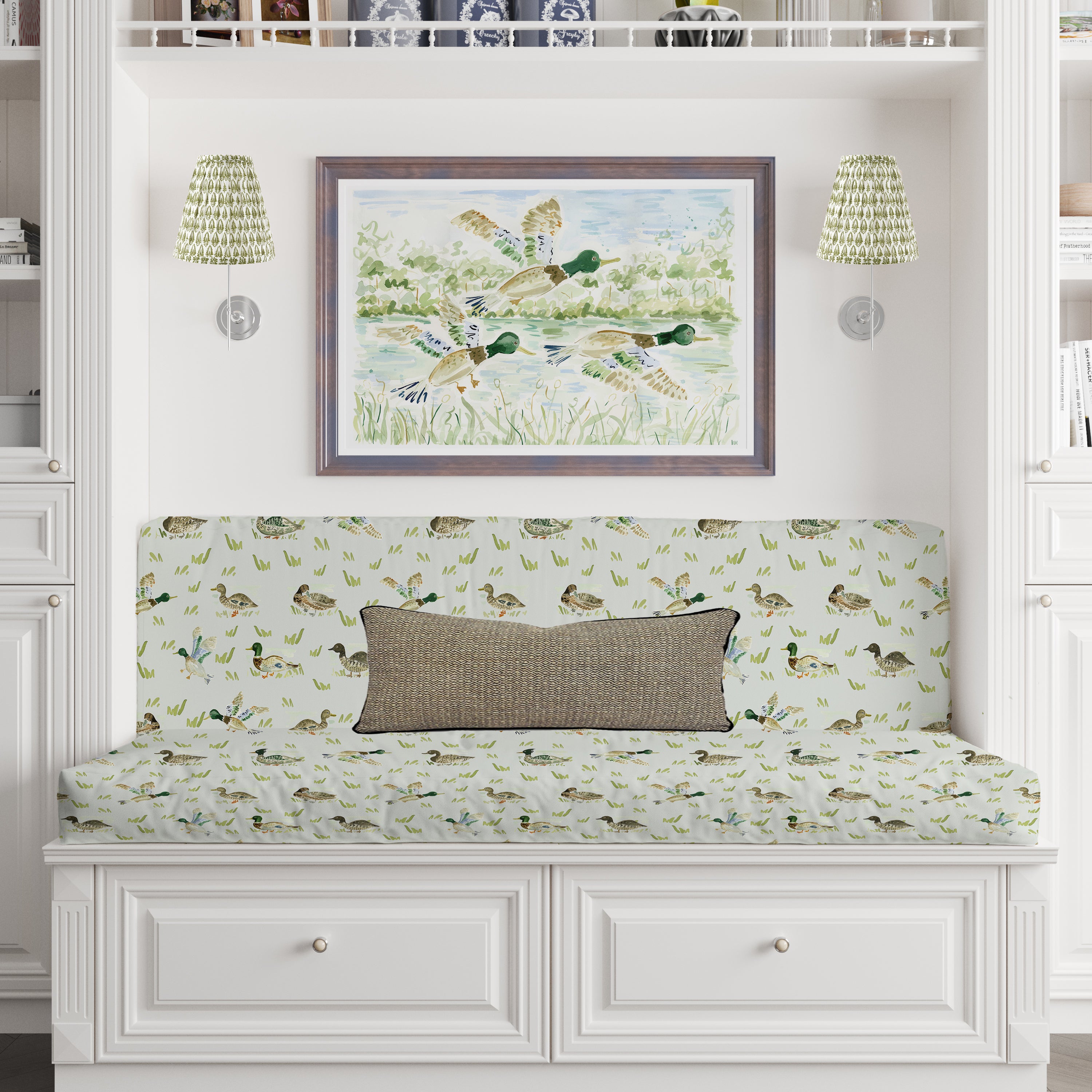Mallards Fabric – Evelyn Henson