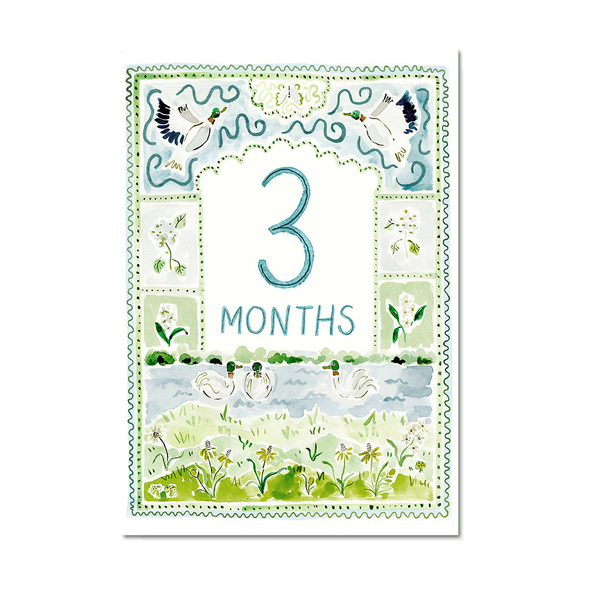 Baby Milestone Cards: Whimsical Set – Evelyn Henson