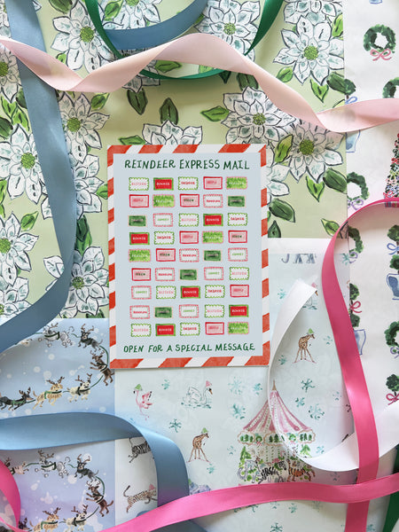 Reindeer Mail Holiday Card – Evelyn Henson