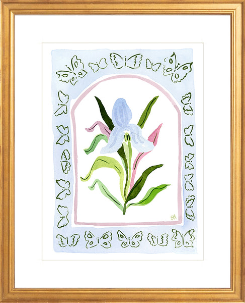 The "Botanical Rainbow Blue" Fine Art Print – Evelyn Henson