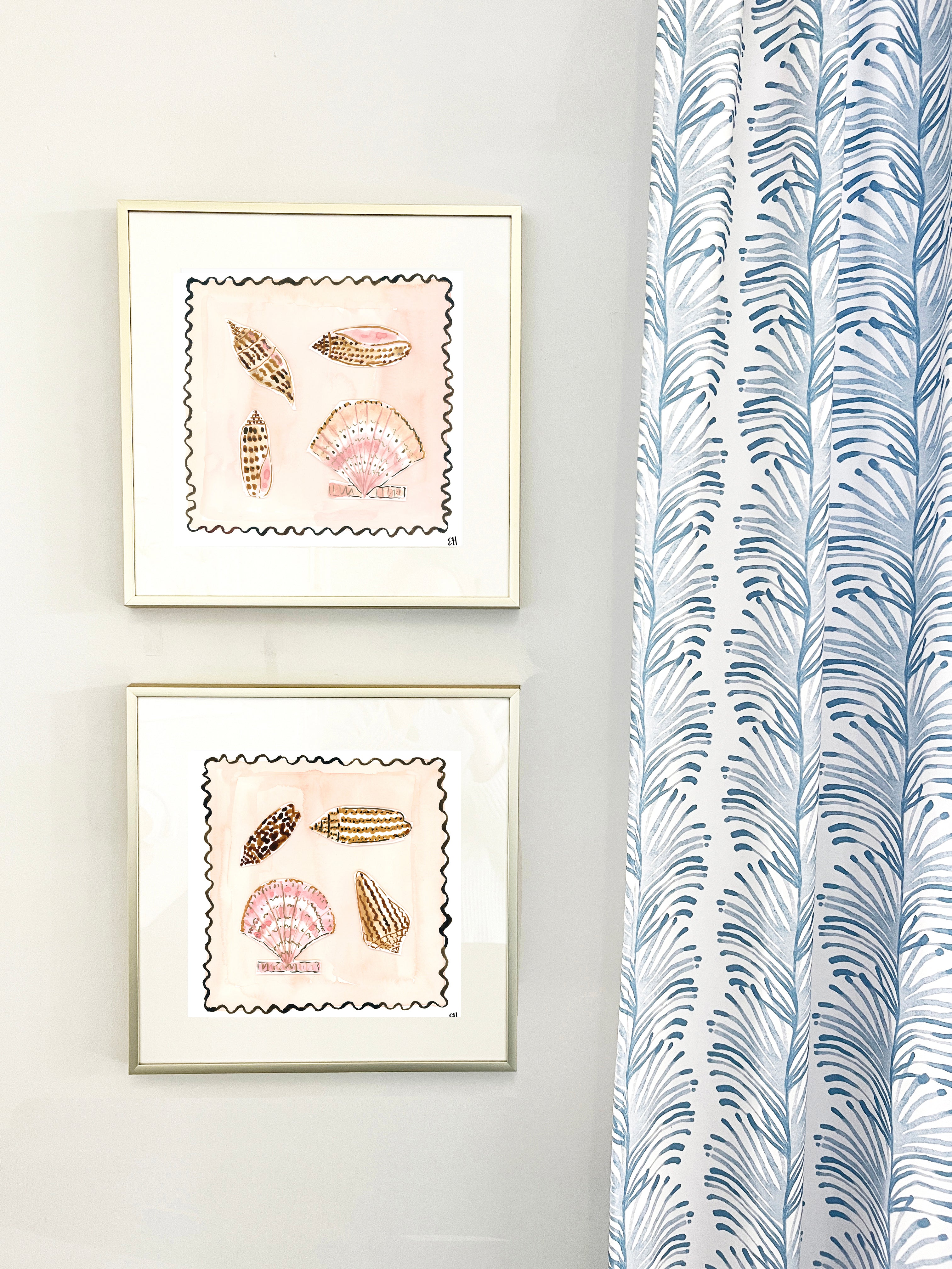 Seashell Hunting No. 2 Fine Art Print – Evelyn Henson