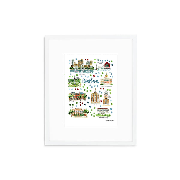 "Boston, MA" Fine Art Print – Evelyn Henson