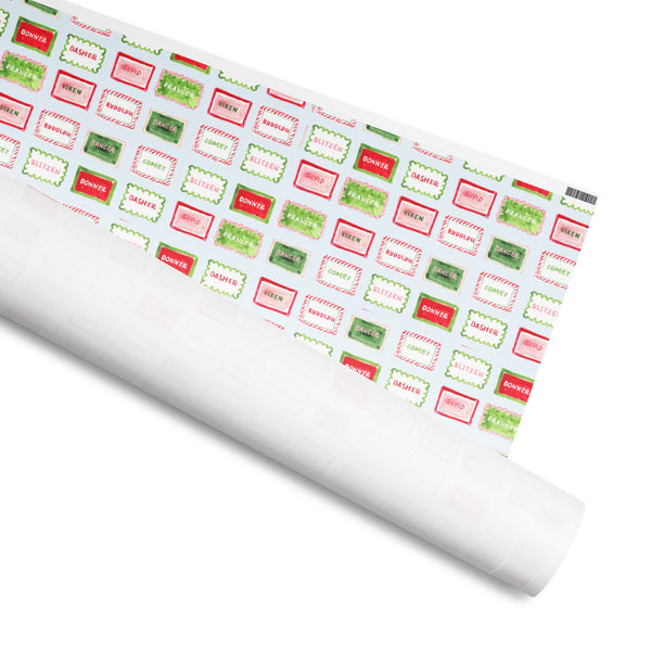 Reindeer Mail Wrapping Paper Roll – Evelyn Henson