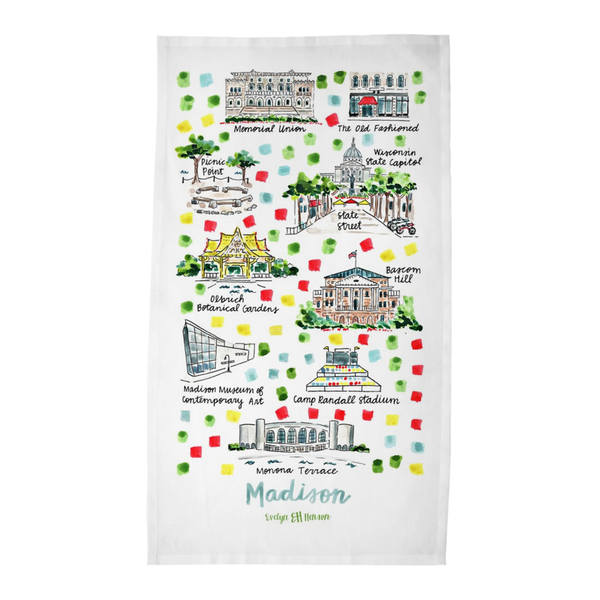 Wisconsin Tea Towels – Evelyn Henson