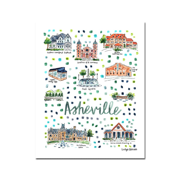 North Carolina Prints – Evelyn Henson