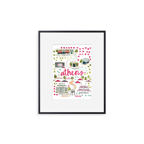 "Athens, GA" Fine Art Print – Evelyn Henson