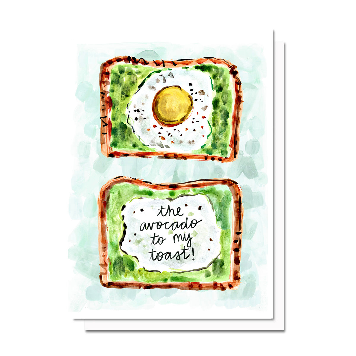 Avocado Toast Card – Evelyn Henson
