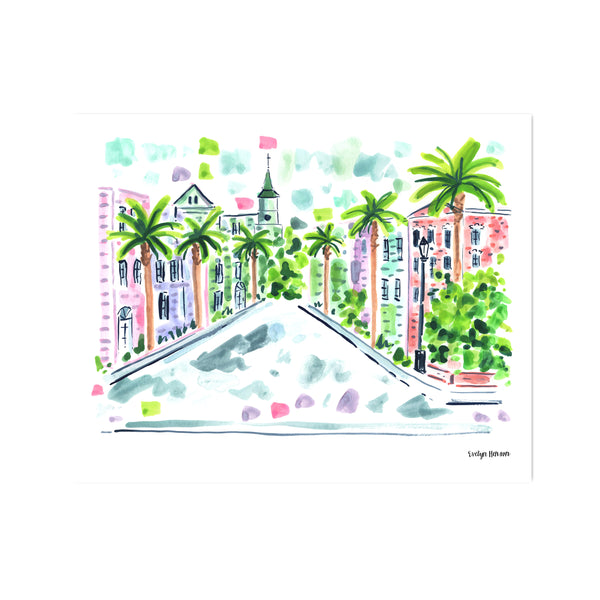 The "Southern Charm" Fine Art Print – Evelyn Henson