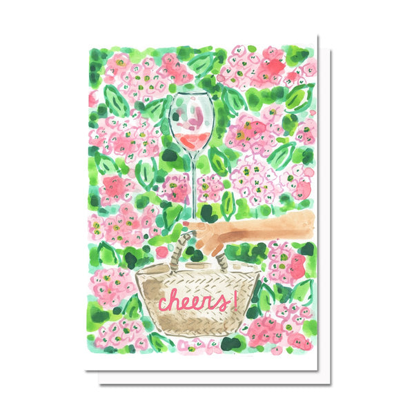 Cheers, Printable Card Download – Evelyn Henson