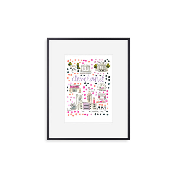 "Cleveland, OH" Fine Art Print – Evelyn Henson