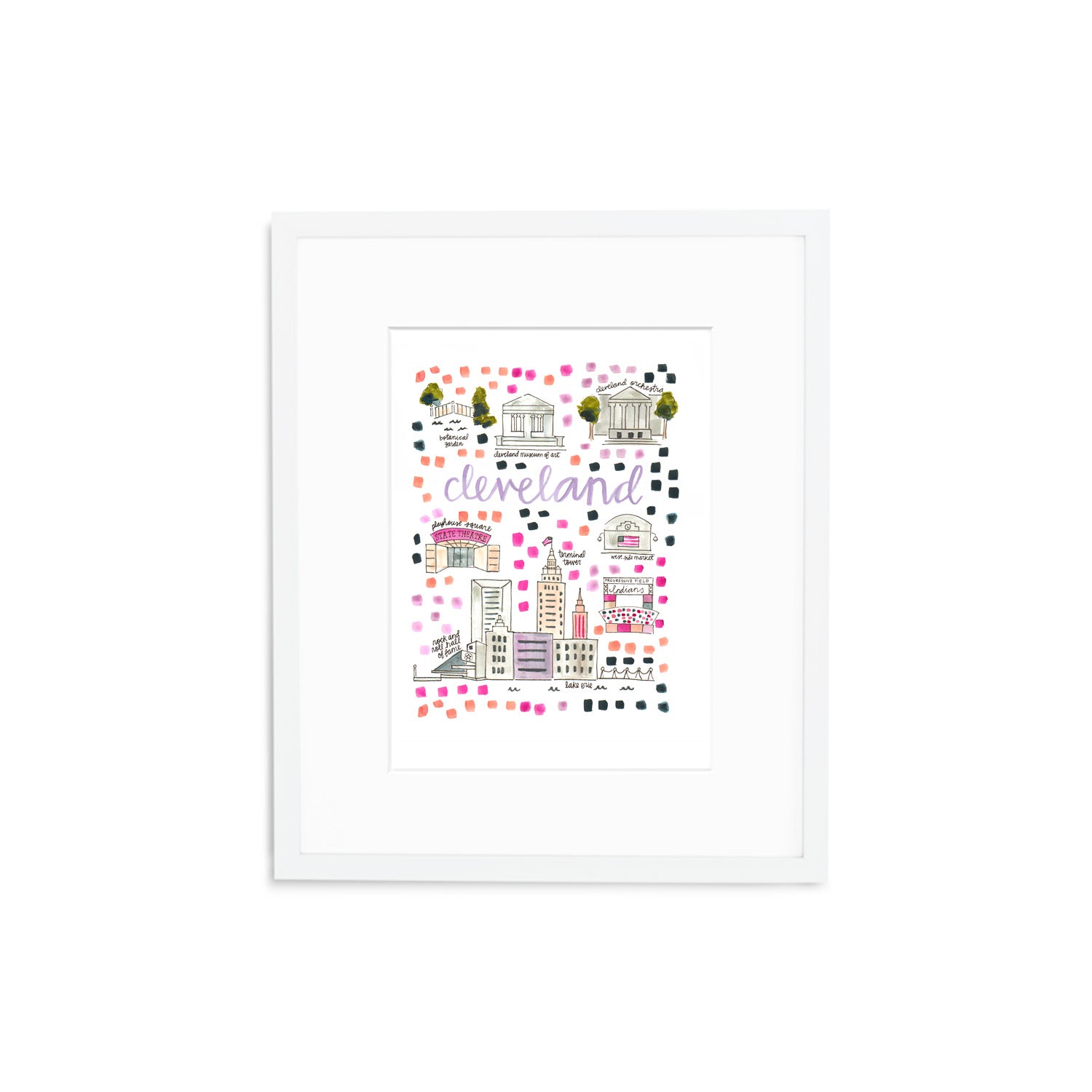 "Cleveland, OH" Fine Art Print – Evelyn Henson