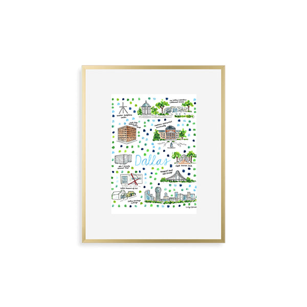 "Dallas, TX" Fine Art Print – Evelyn Henson