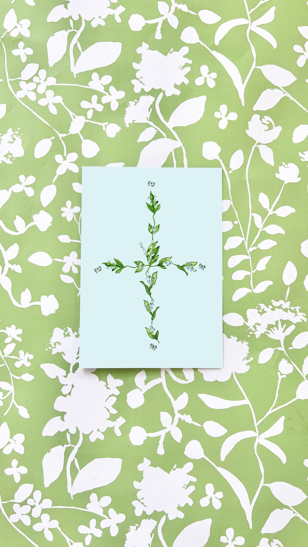 Lily Cross Card – Evelyn Henson