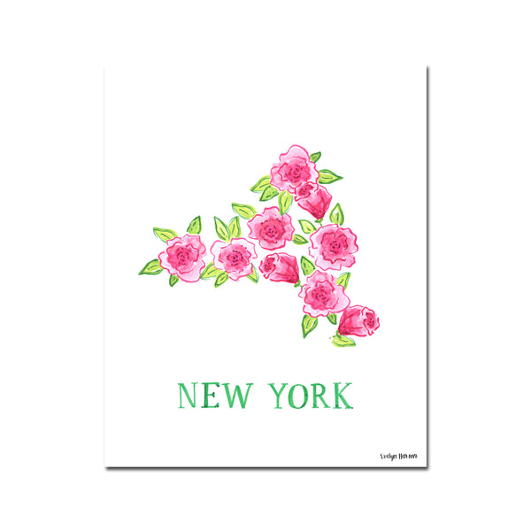 State Flower Prints – Evelyn Henson