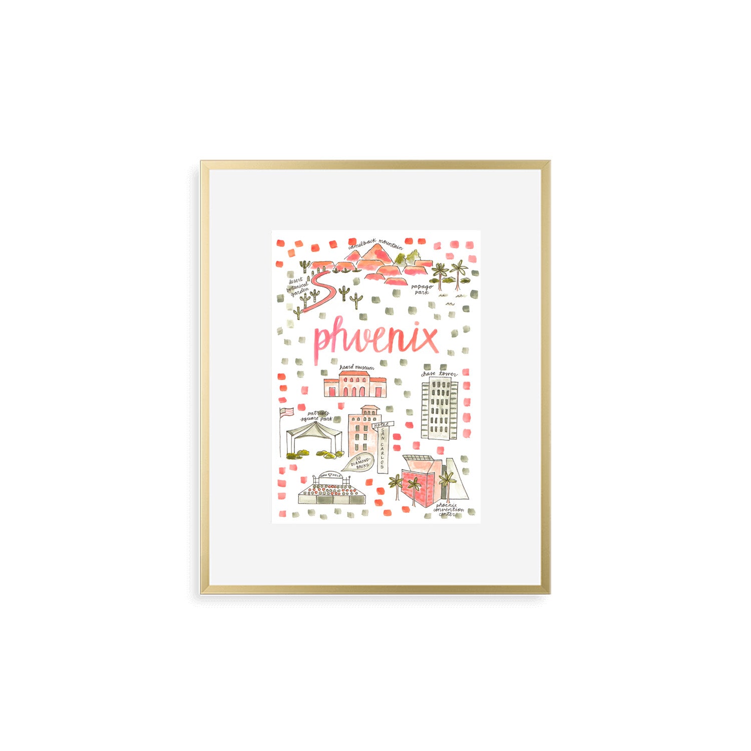 "Phoenix, AZ" Fine Art Print – Evelyn Henson