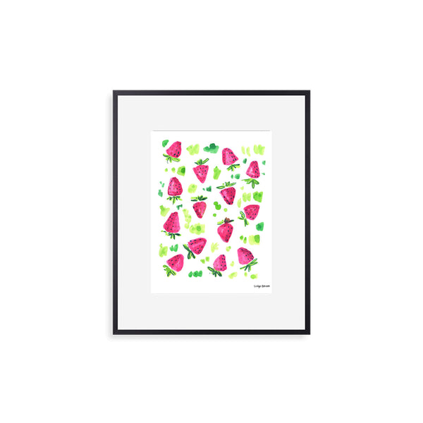 The "Strawberry Season" Fine Art Print – Evelyn Henson