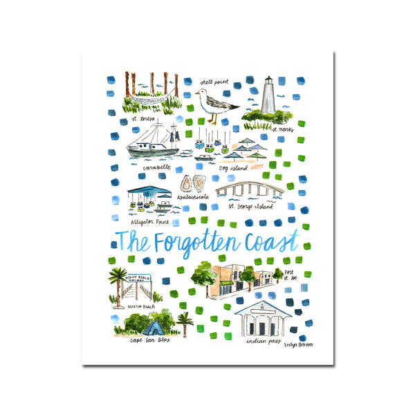 "The Forgotten Coast" Fine Art Print – Evelyn Henson