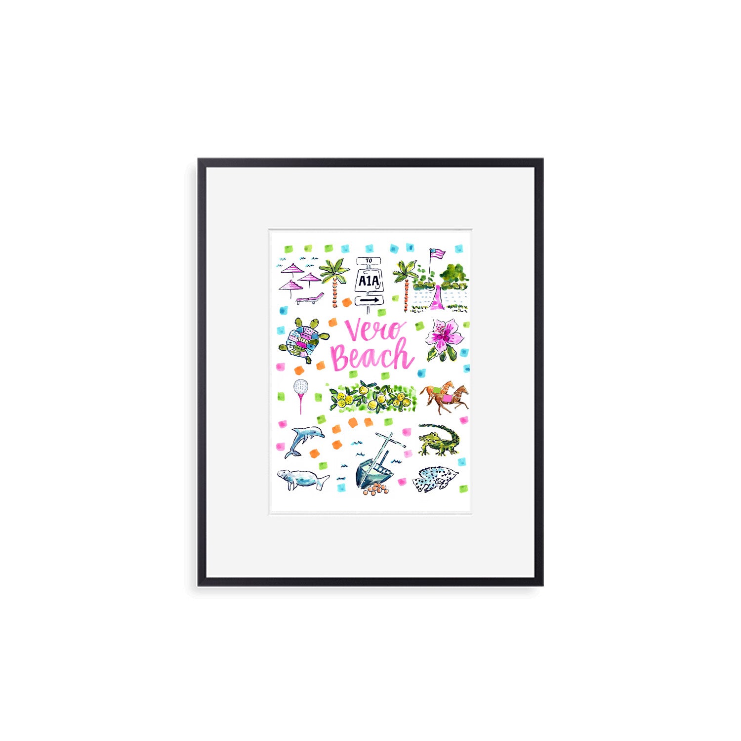 "Vero Beach, FL" Fine Art Print – Evelyn Henson