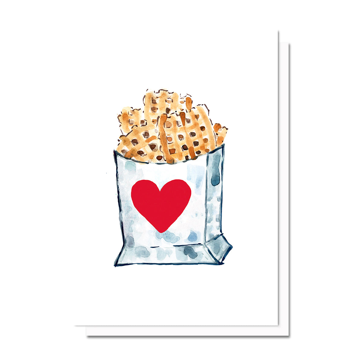 Fry Valentine, Printable Card Download – Evelyn Henson