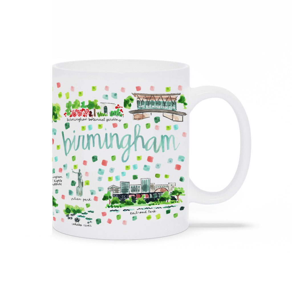 Birmingham, AL Map Mug – Evelyn Henson