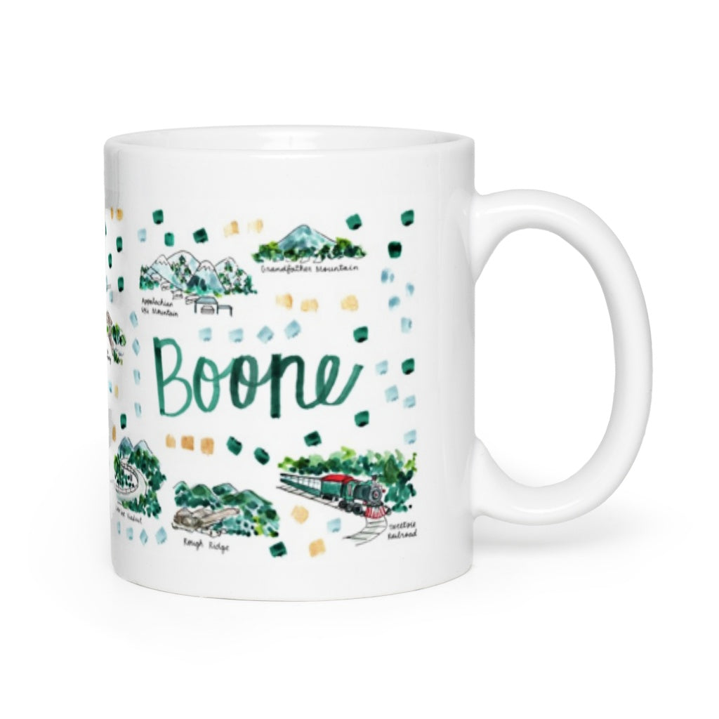 Boone, NC Map Mug – Evelyn Henson