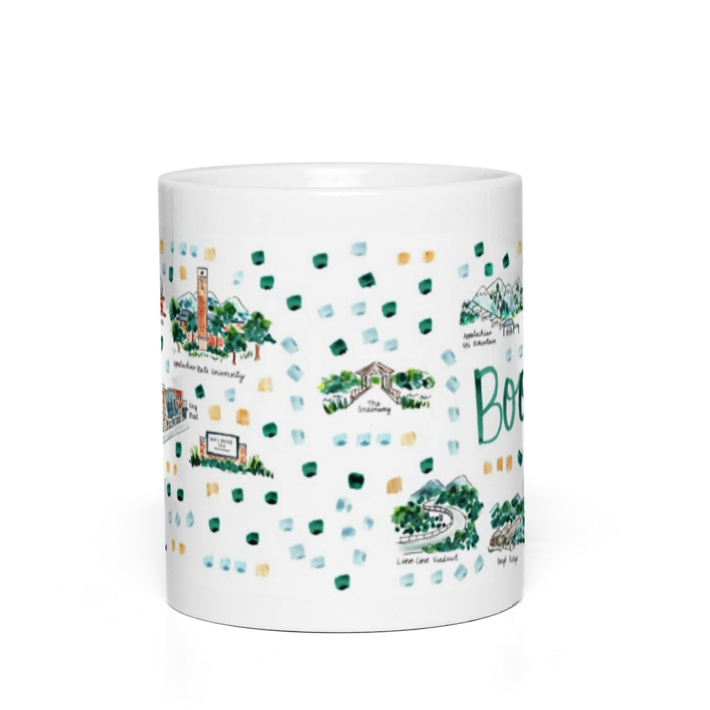 Boone, NC Map Mug – Evelyn Henson