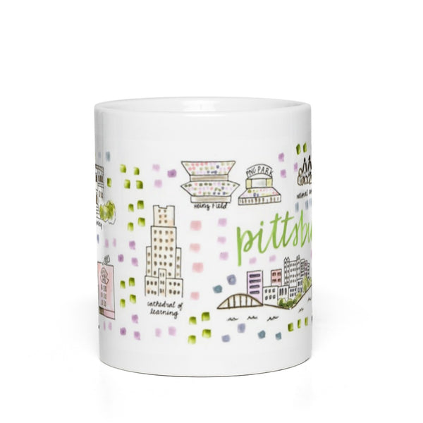 Pittsburgh, PA Map Mug – Evelyn Henson