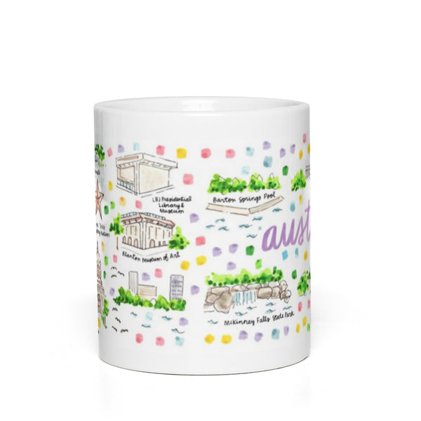 Austin, TX Map Mug – Evelyn Henson